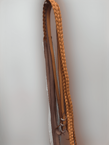 Leather Plaited Reins