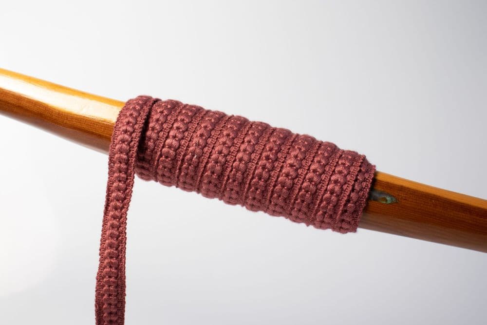 HANDLE BRAID Burgundy for bow handle