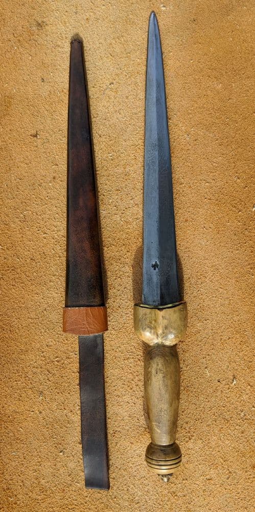 Medieval Bollock Dagger by Hector Cole