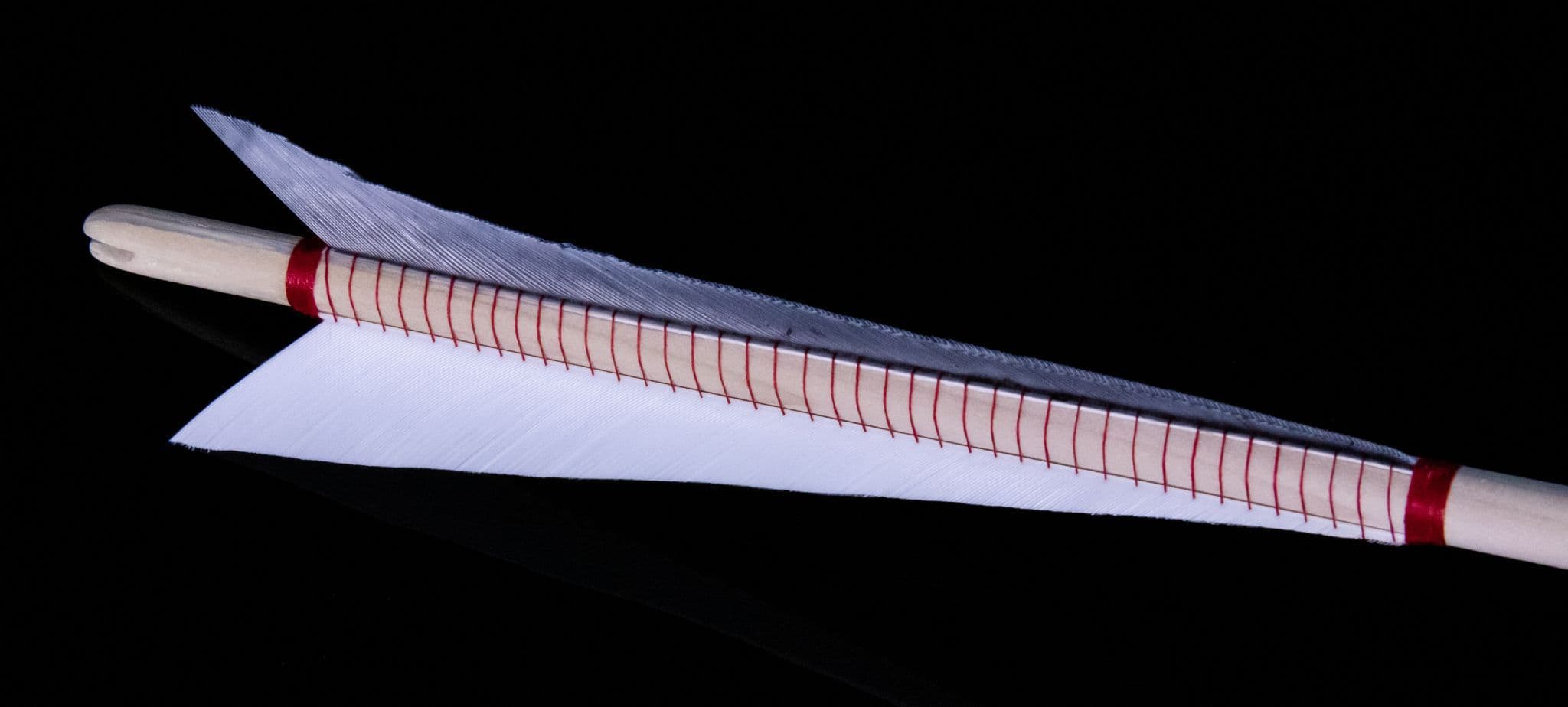 Medieval Style Arrow 3/8" with Curved Broadhead