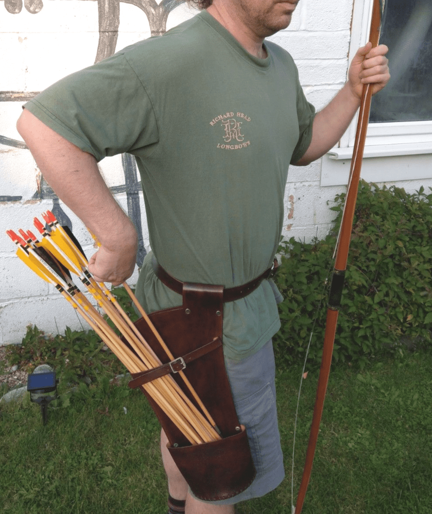 QUIVER hip style leather with belt