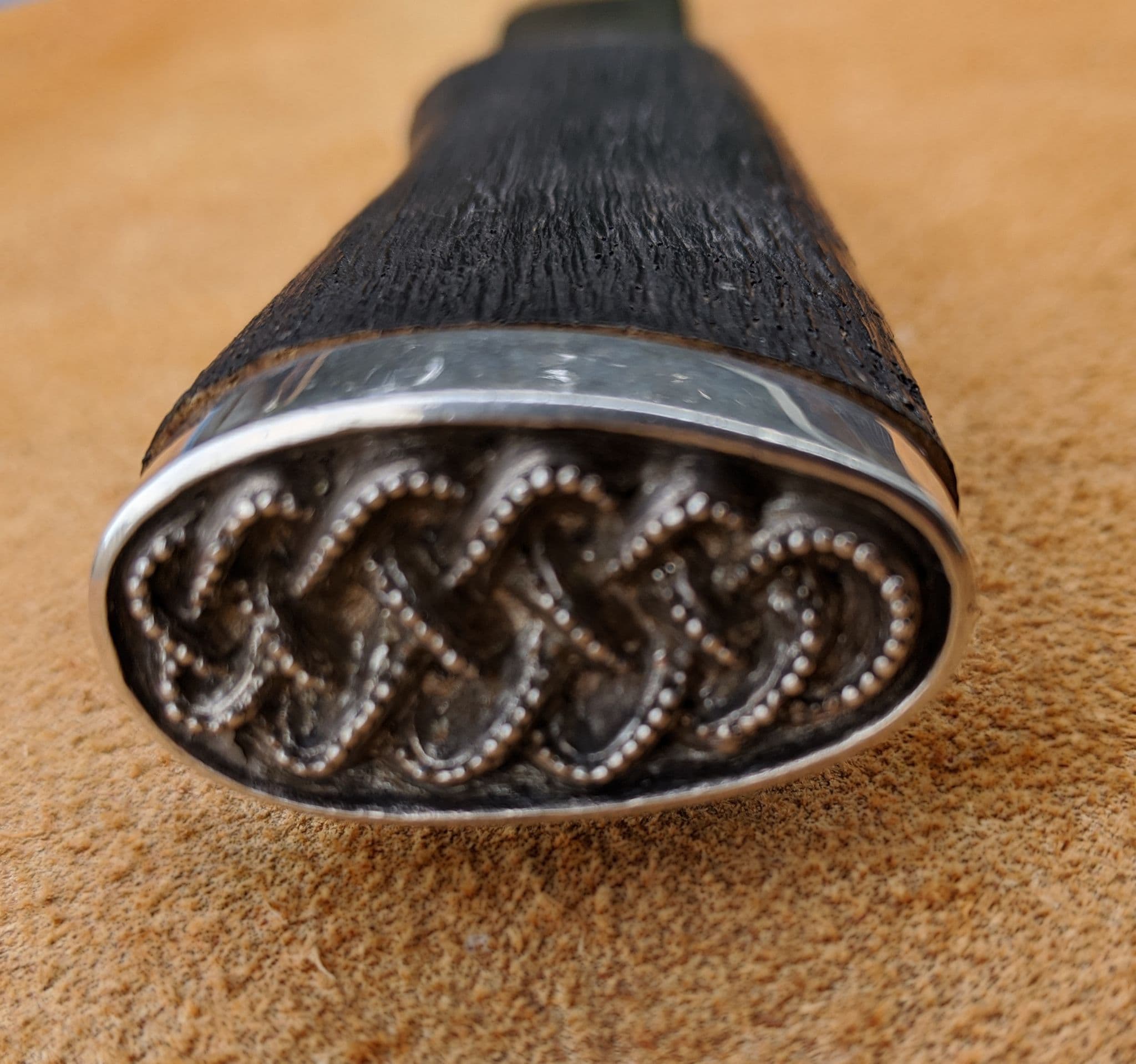 Saxon Fighting Seax Knife by Hector Cole