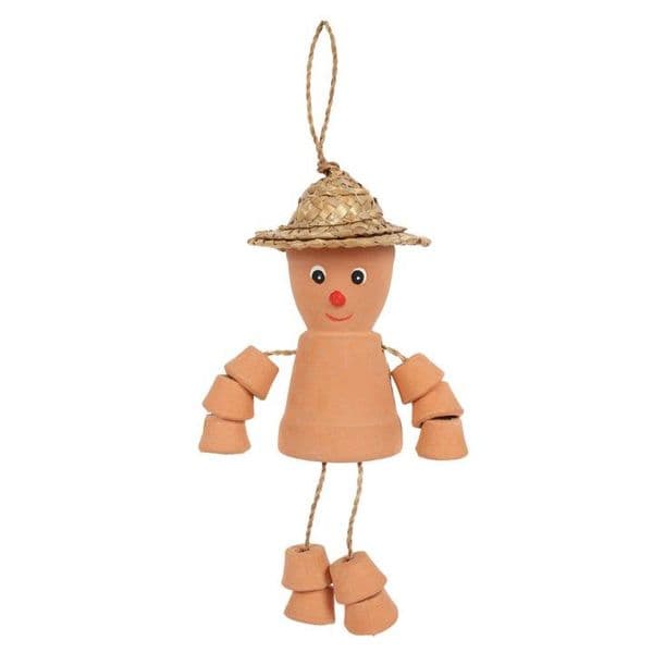 Terracotta Pot Man Small