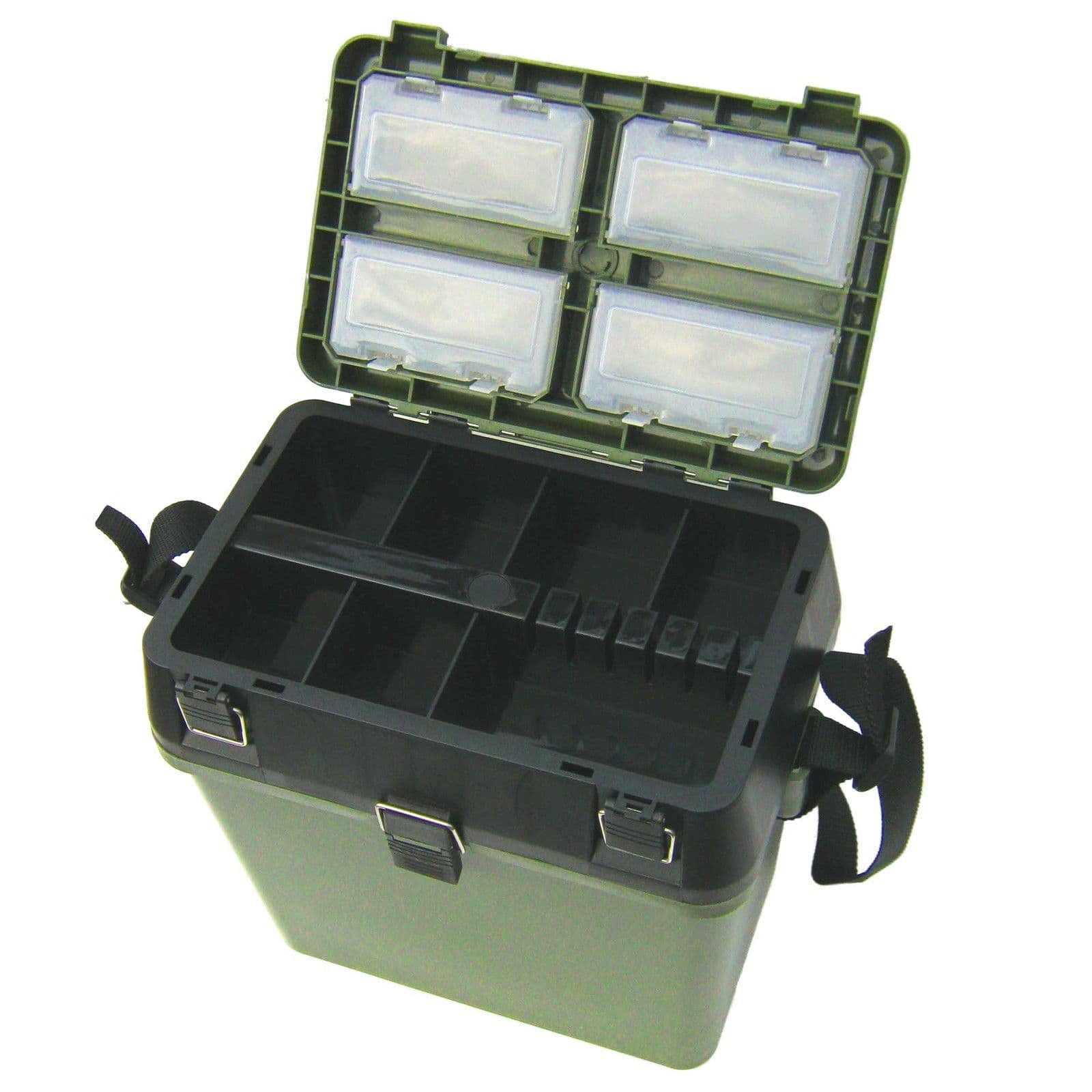 Strap on tackle box store