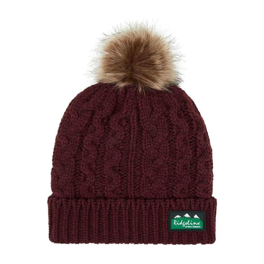 Ridgeline Nordic Fleck Bobble Hat Winter Berry Beanie Autumn Winter Hat ...