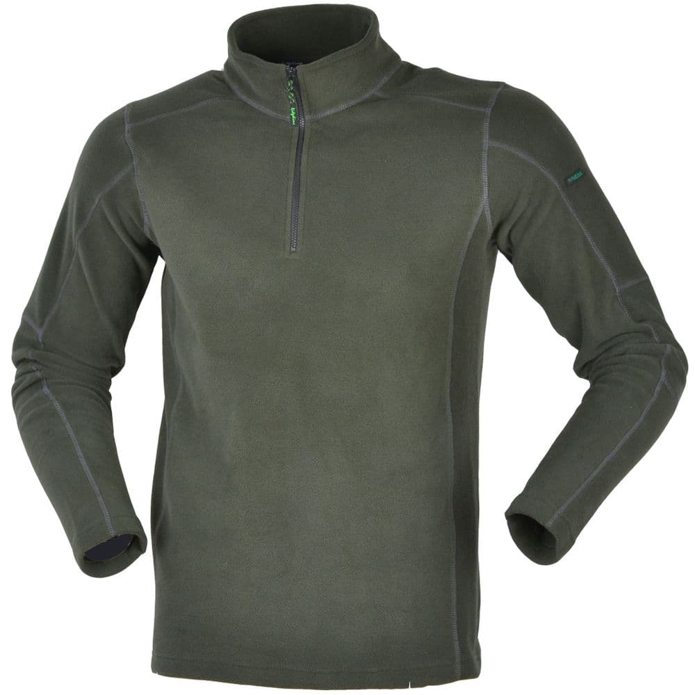 Ridgeline Norwegian Olive Top Men s Warm Fleece Pullover Hunting Shooting