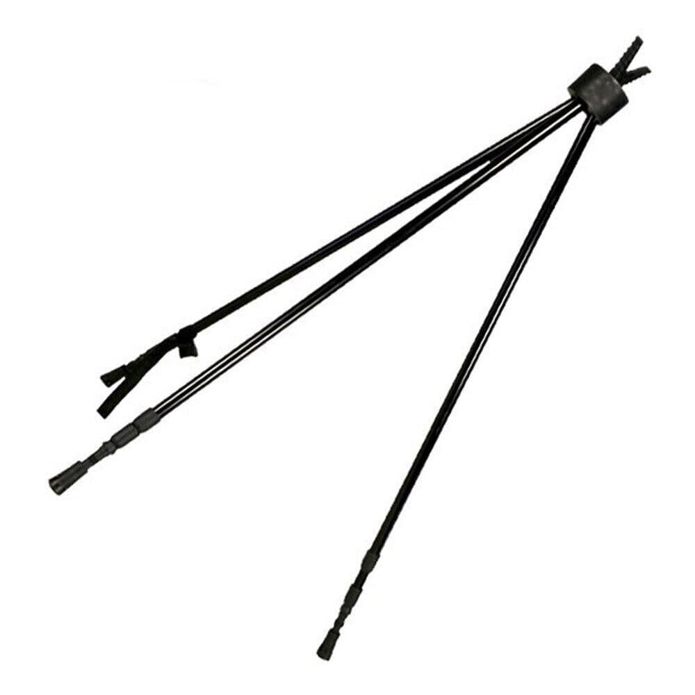 Rifle Shooting Tripod Stick Rest V Block Rotates 360 Lever Leg Lock ...