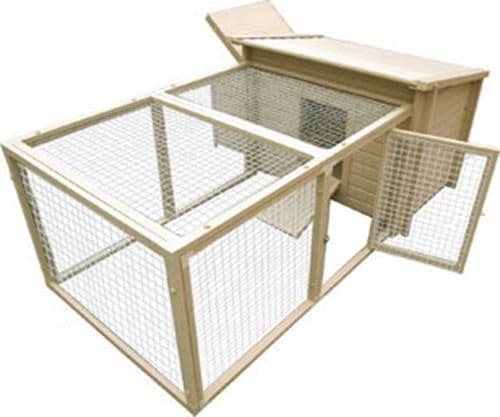 Plastic chicken coop and Run