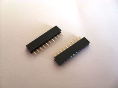 10 Way 2mm Pitch PCB Header Socket Pack of 10 Ideal for Xbee