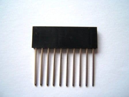 10 Way Stackable Arduino Header Pack of 1