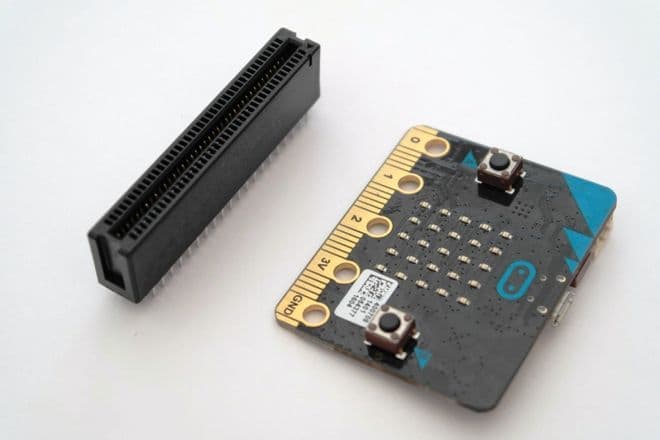 Edge Connector for BBC Micro Bit - Vertical