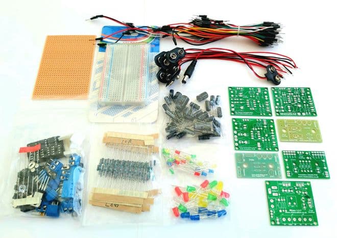 Rk Education Beginners Electronics Prototyping Breadboard Kit PCB - 7 ...