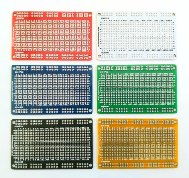 Rk Education PCB Copper Matrix Prototyping Solderable Breadboard