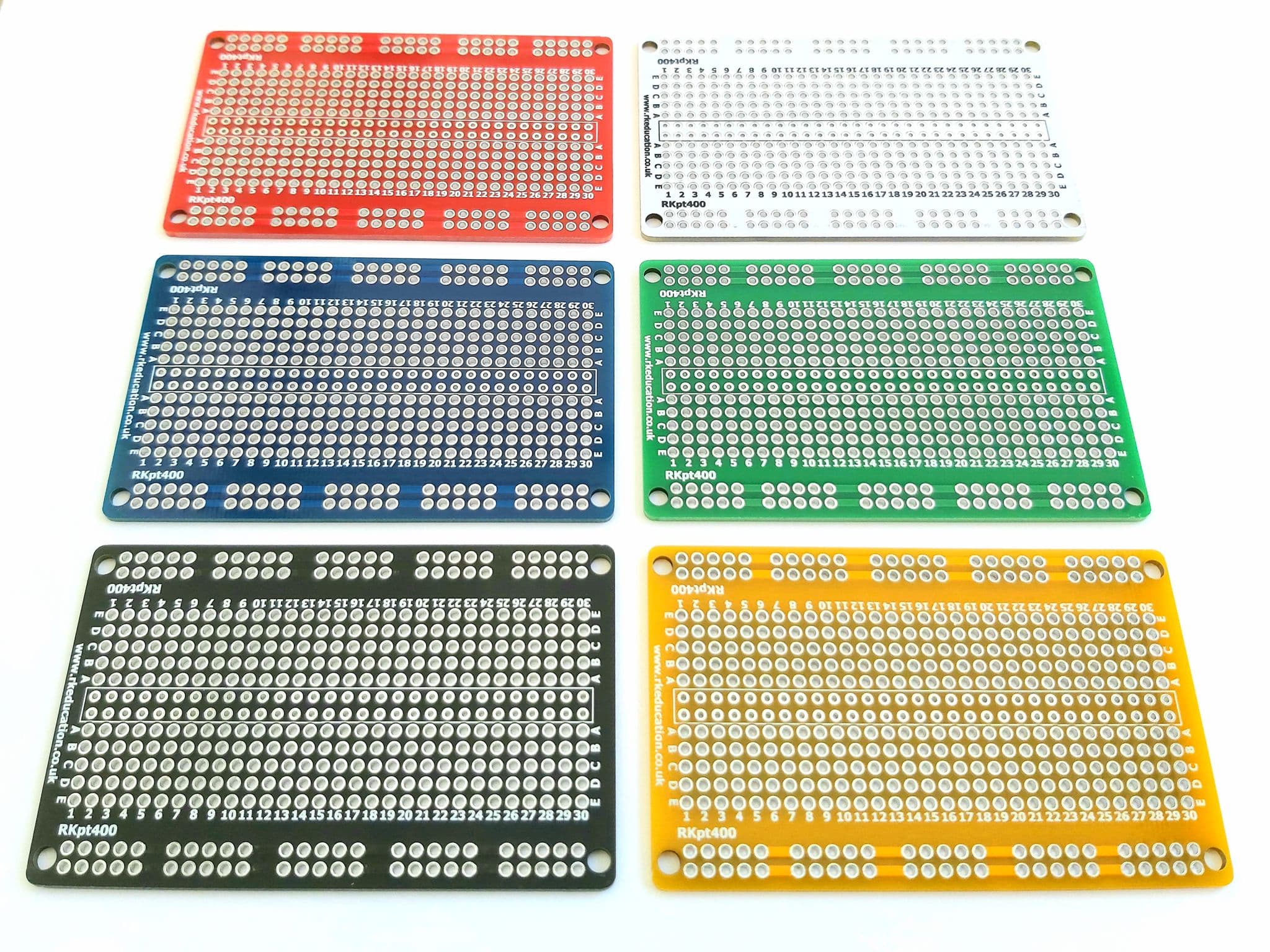 Rk Education PCB Copper Matrix Prototyping Solderable Breadboard