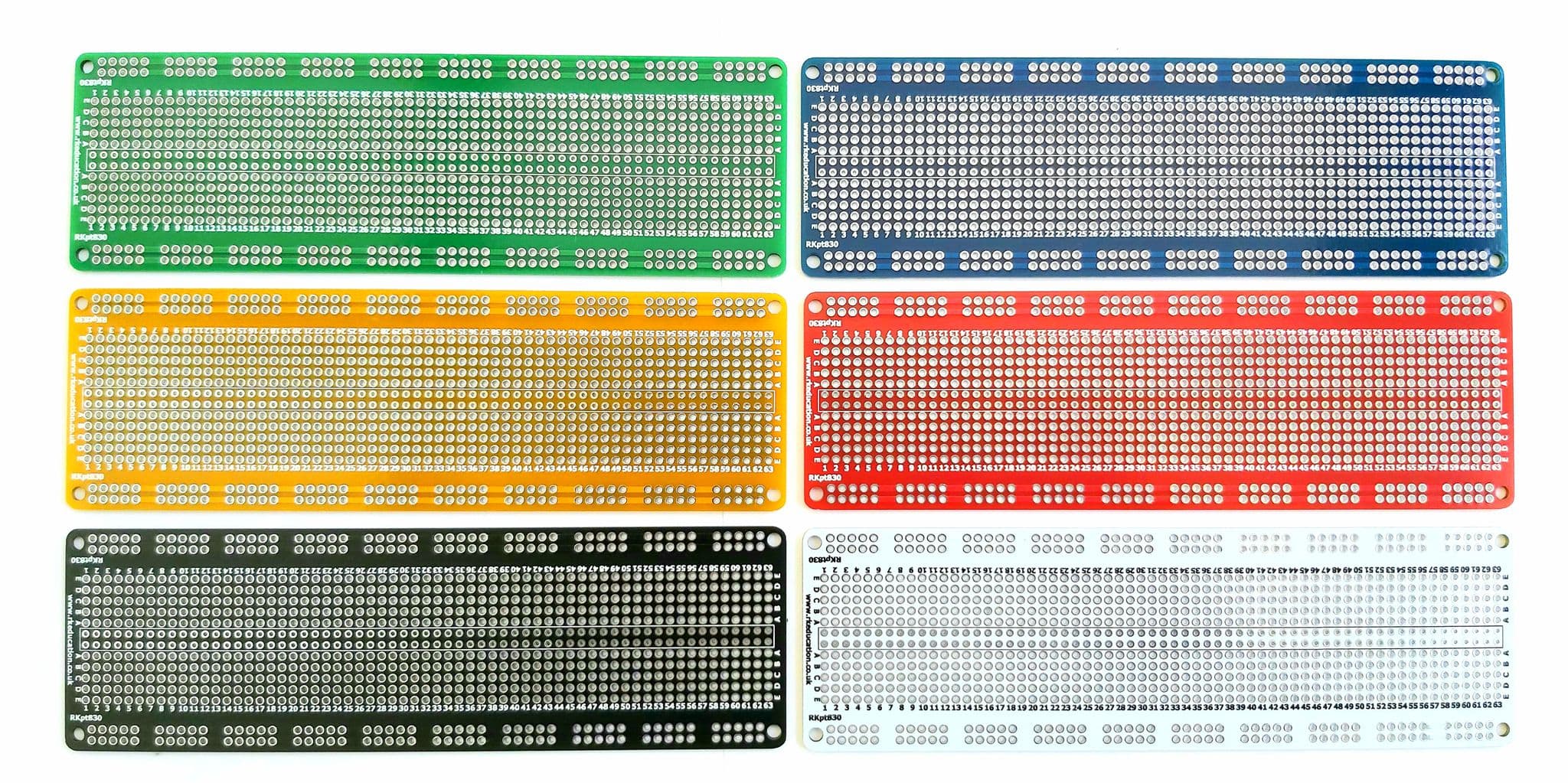 Rk Education PCB Copper Matrix Prototyping Solderable Breadboard