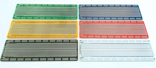 Rk Education PCB Copper Matrix Prototyping Solderable Breadboard