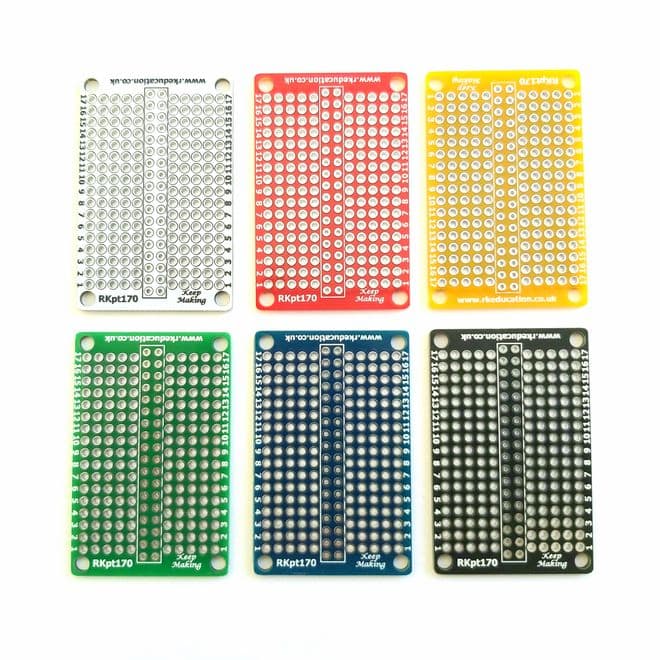 Rk Education PCB Copper Matrix Prototyping Solderable Breadboard