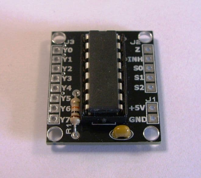 RKmux1 8 Channel Multiplexer/Demultiplexer PCB Self Build Kit