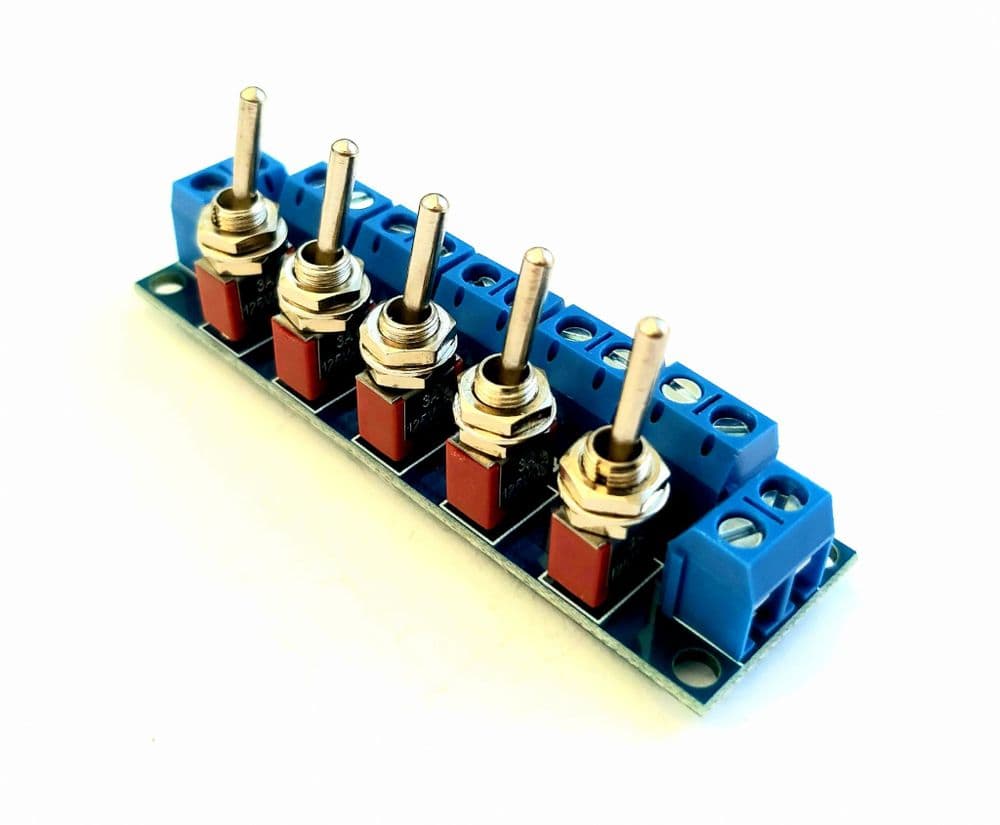 RKswitch1 V2 Toggle Switch Module for Model Railway - Constructed with ...
