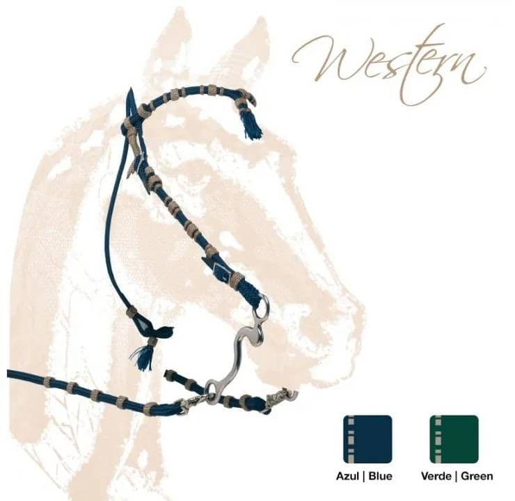 Nylon Western bridle