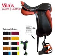 VILA S leather endurance saddle by Zaldi