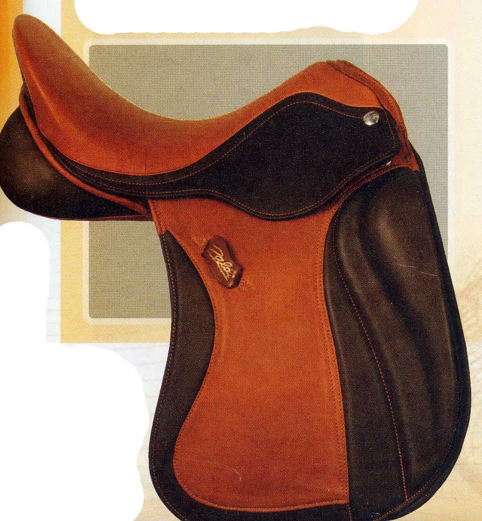 Zaldi competition dressage saddle SANJORGE BICOLOUR