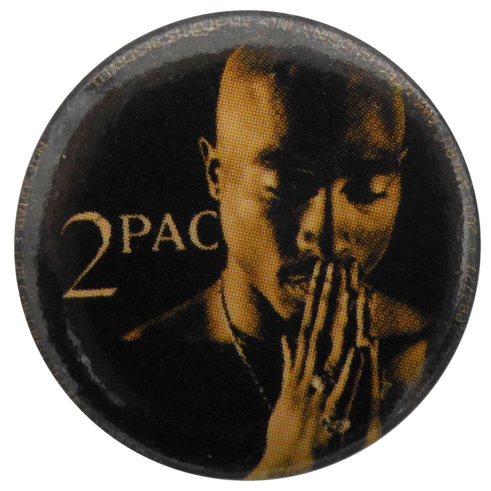 2Pac - Pray Button Badge