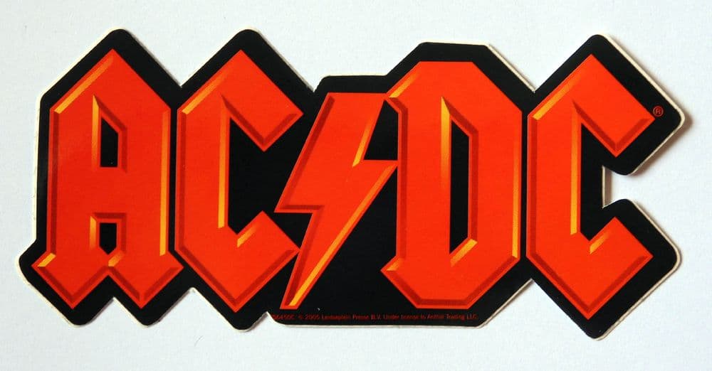 AC/DC - Logo Sticker
