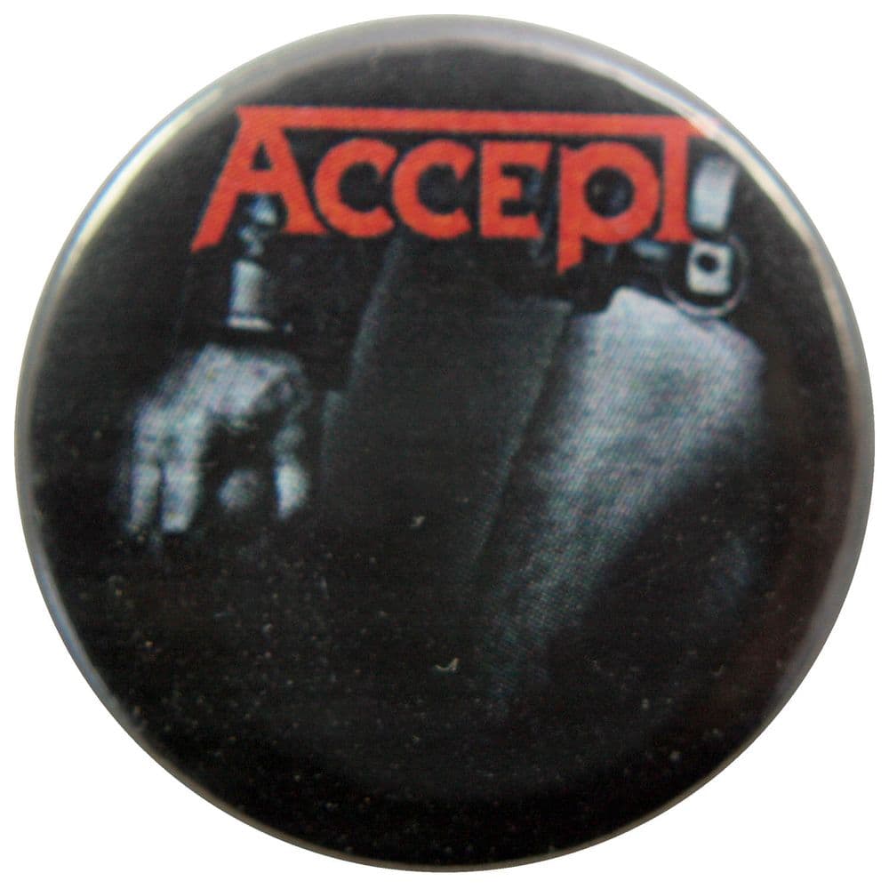 Accept - Balls to the Wall Button Badge