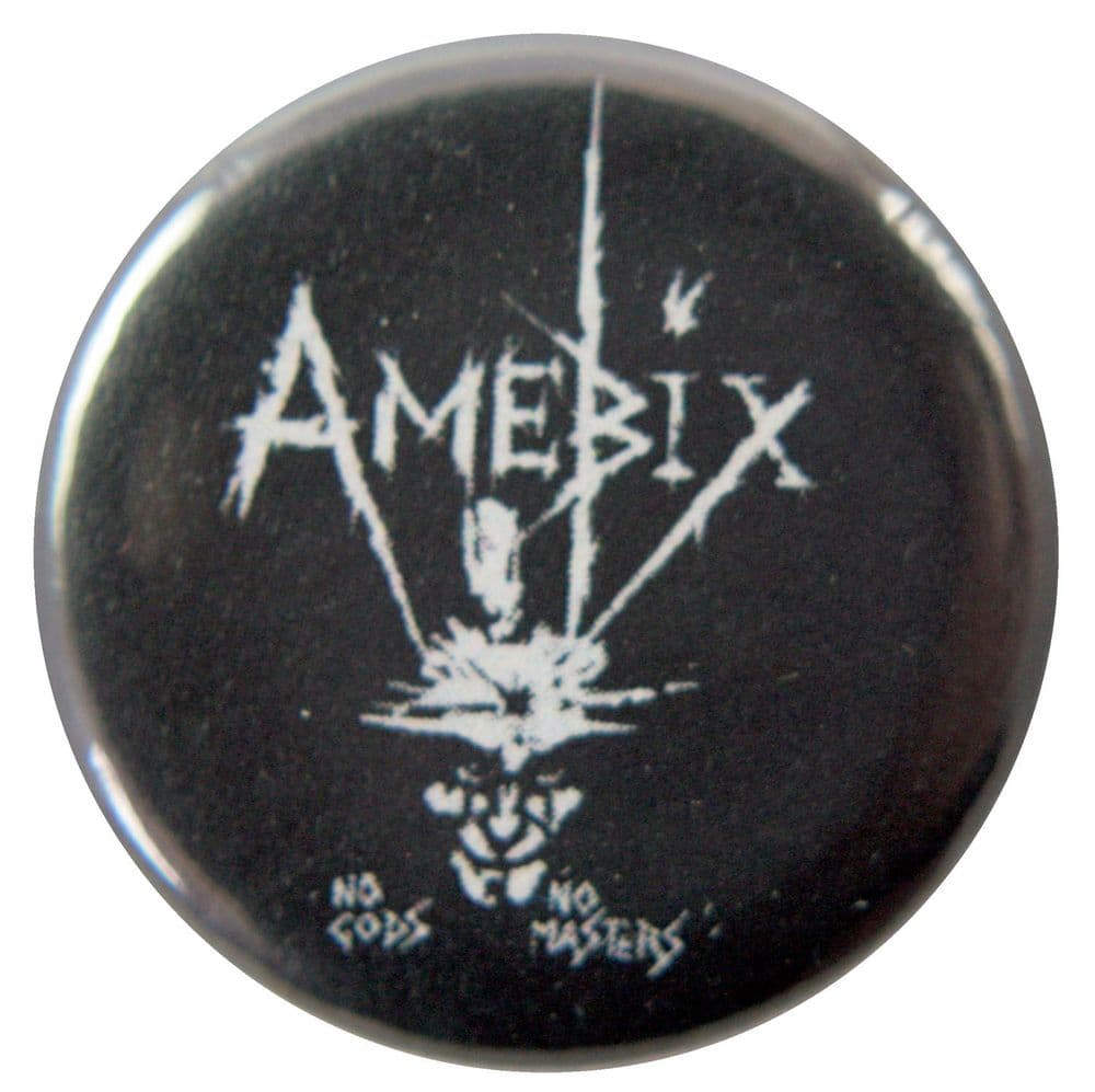 Amebix - No Gods No Masters Button Badge