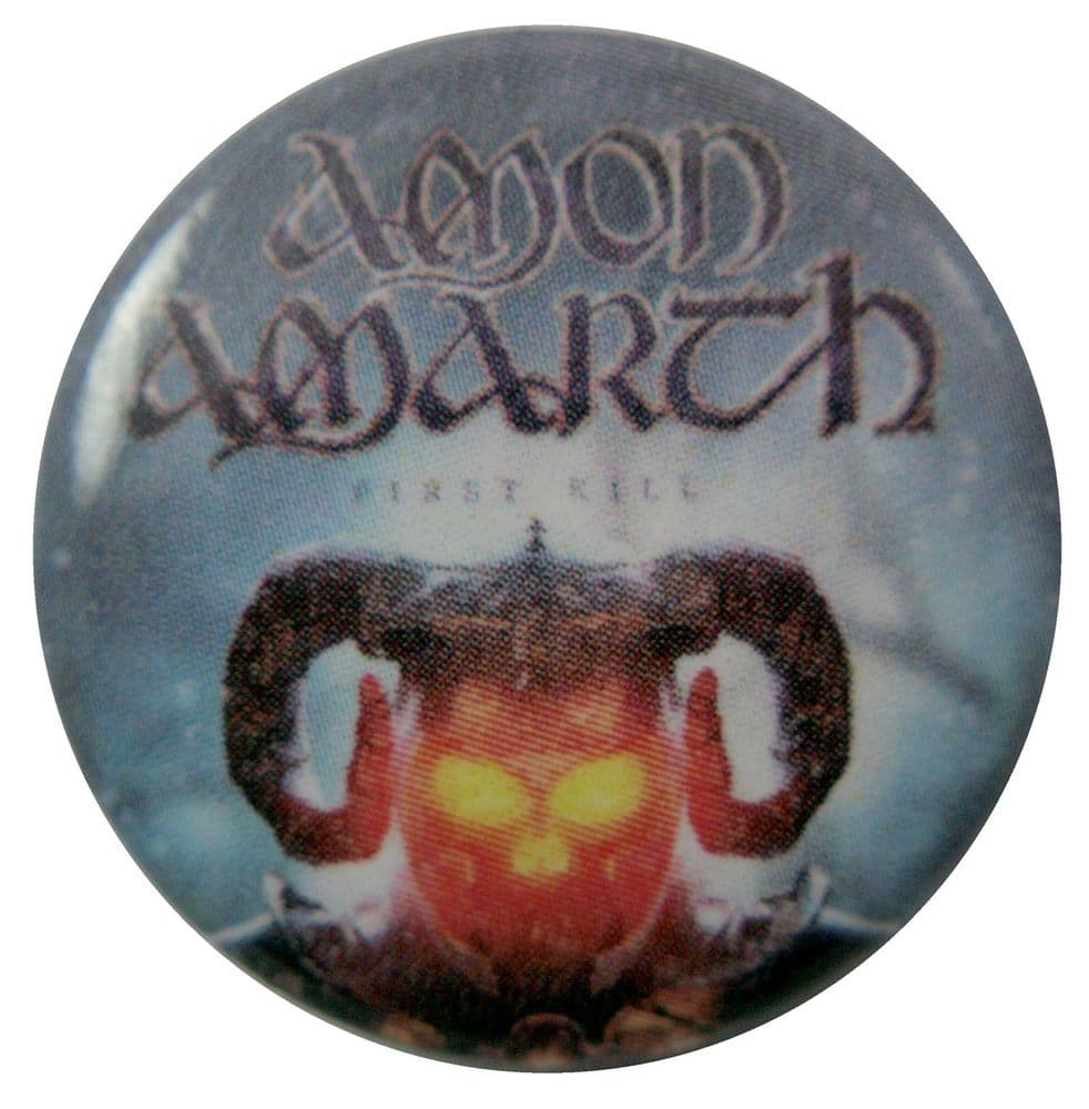 Amon Amarth - First Kill Button Badge