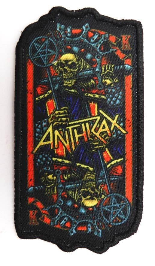 Anthrax - Evil King Printed Patch