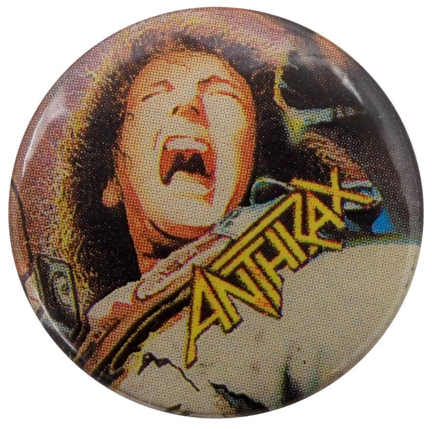 Anthrax - Spreading the Disease Button Badge