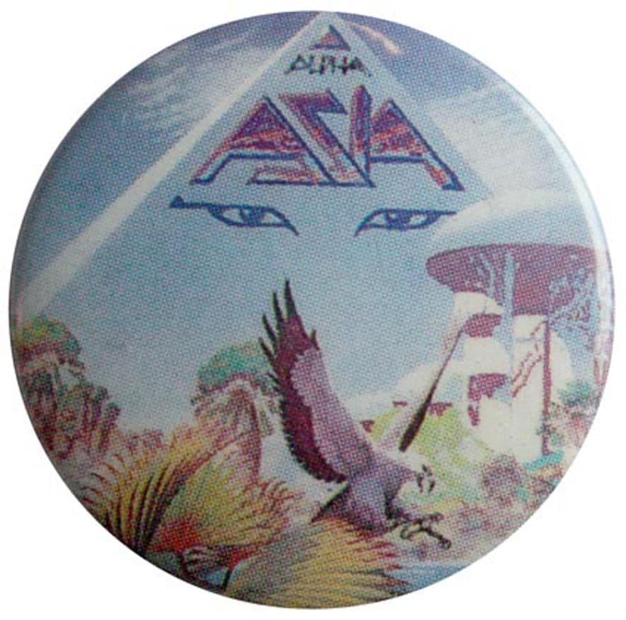 Asia - Alpha Button Badge