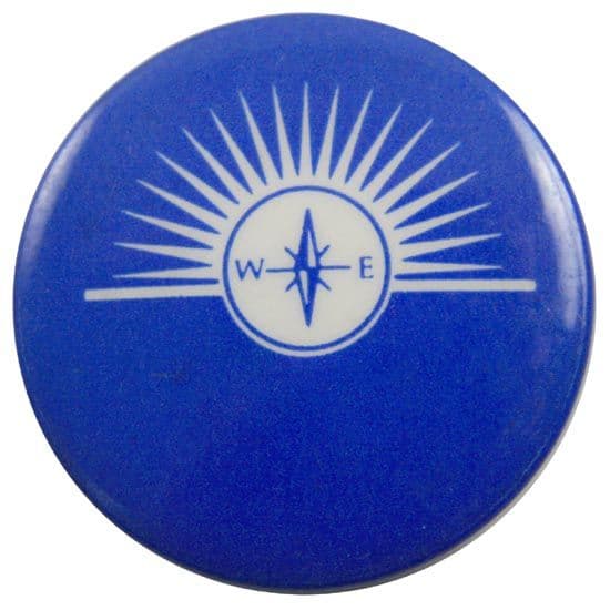 Big Country - Compass Blue Button Badge