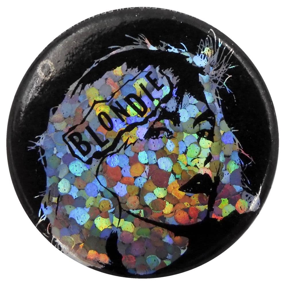 Blondie - Debbie Harry Prismatic Button Badge