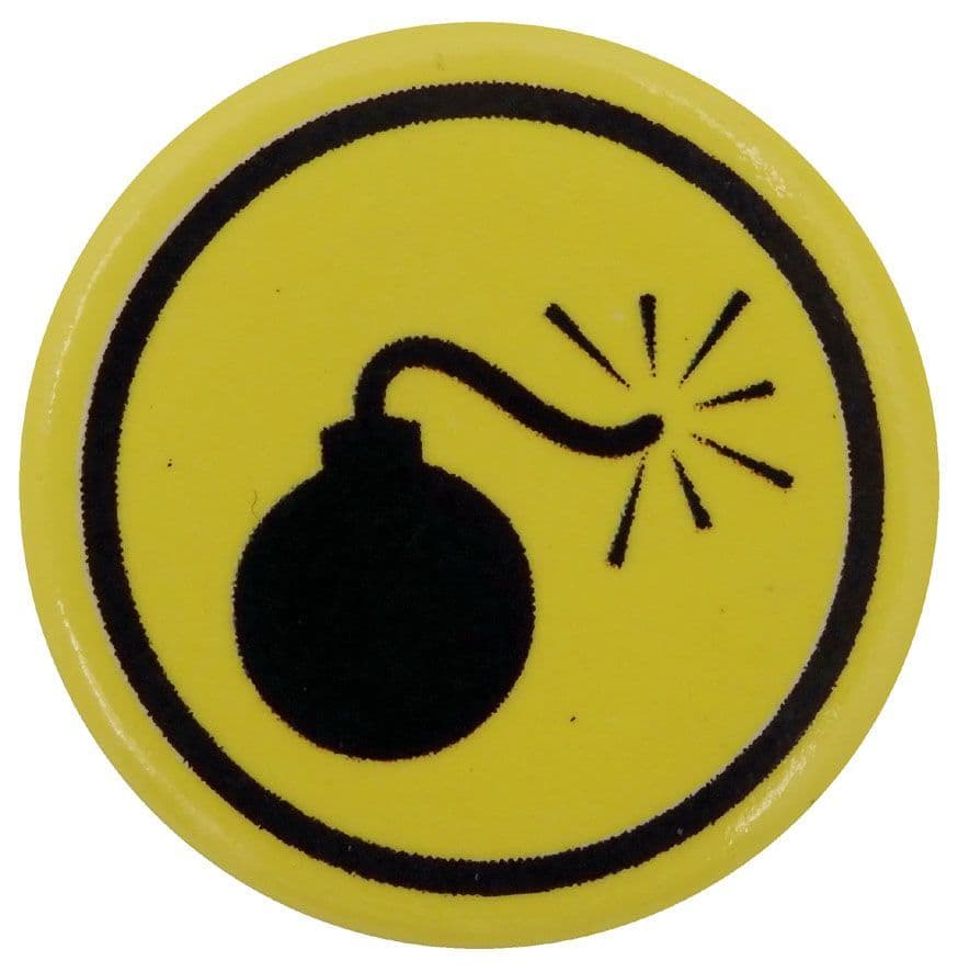 Bomb - Button Badge