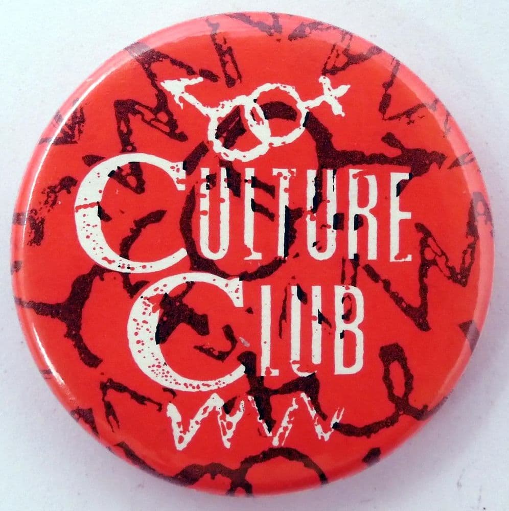 Culture Club - Red 32mm Badge
