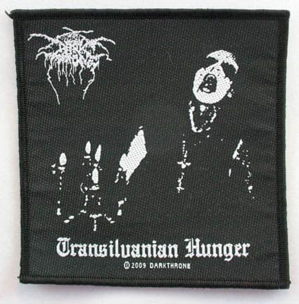 Darkthrone - Transilvanian Hunger Woven Patch