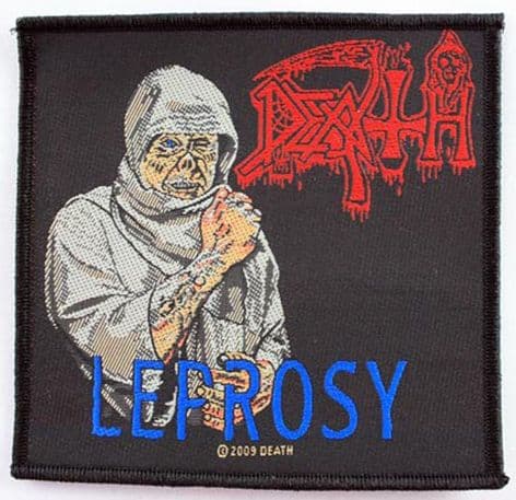 Death - Leprosy Woven Patch