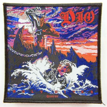 Dio - Holy Diver Woven Patch