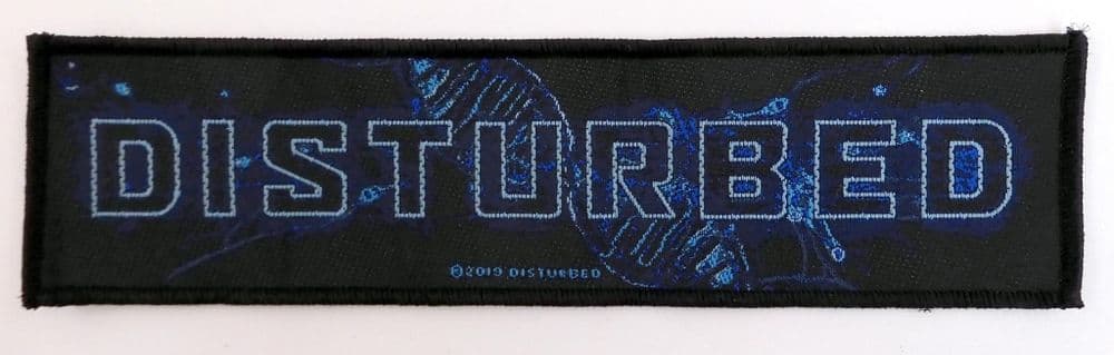 Disturbed - Blue Blood Woven Strip Patch