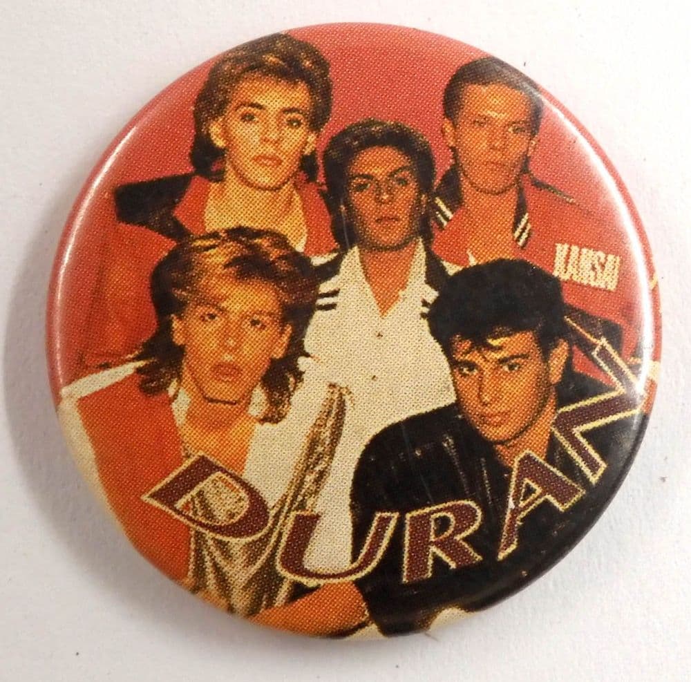 Duran Duran - Group Red 32mm Badge