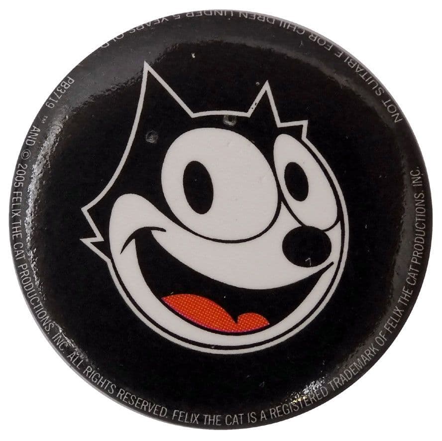 Felix the Cat - Felix Button Badge