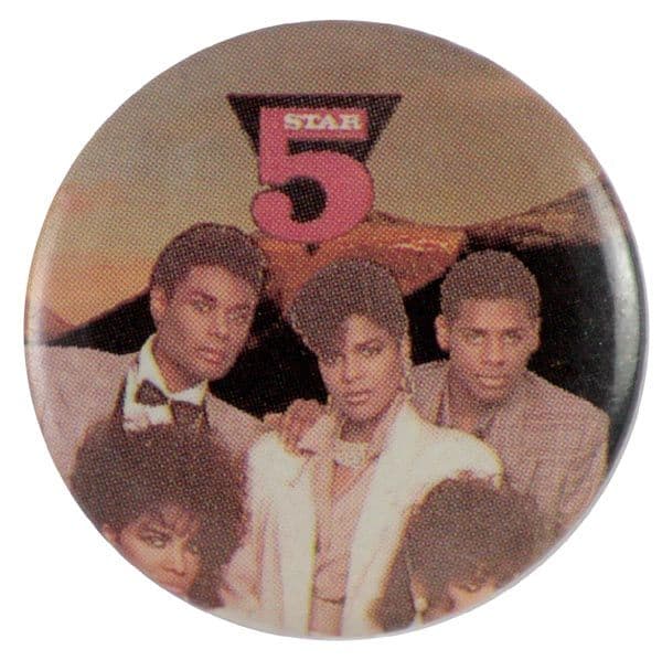 Five Star - Group Landscape Button Badge