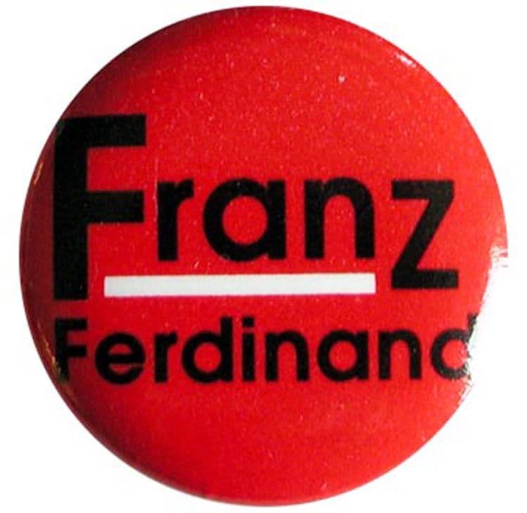 Franz Ferdinand - Logo Button Badge
