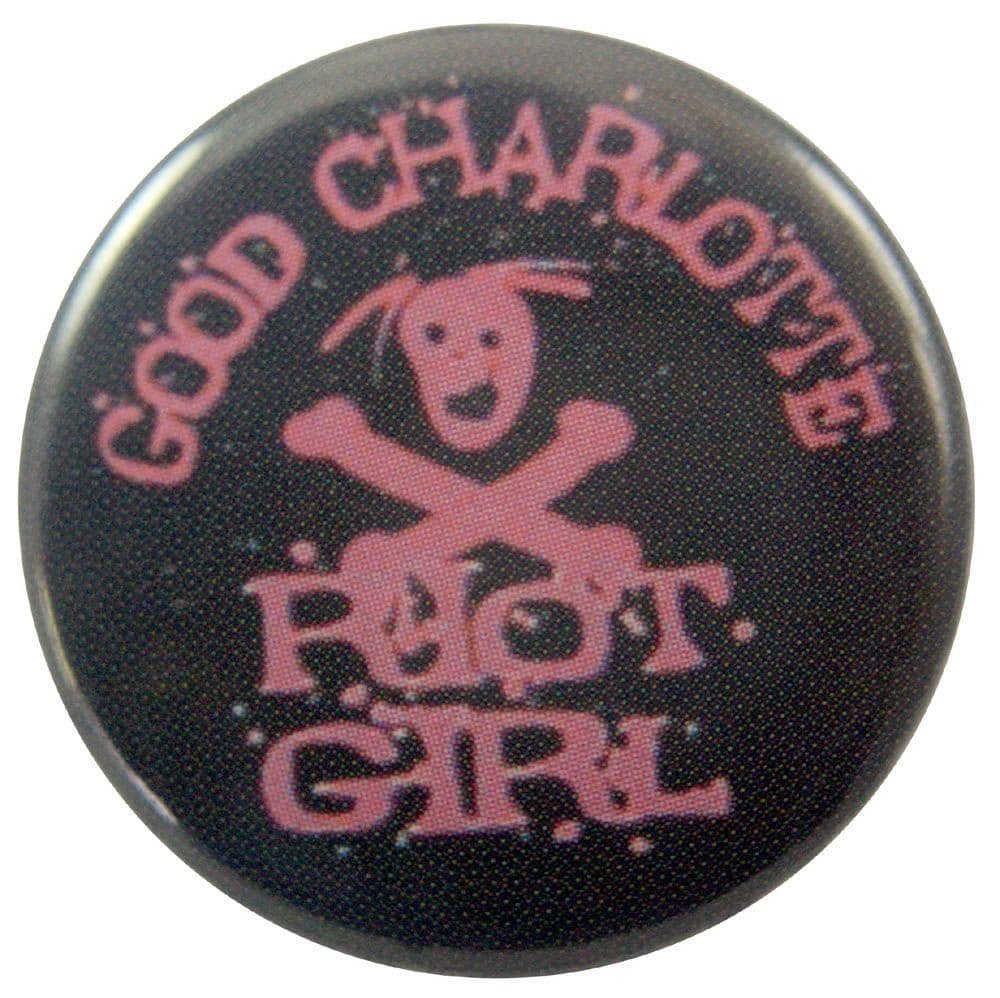 Good Charlotte - Riot Girl Button Badge