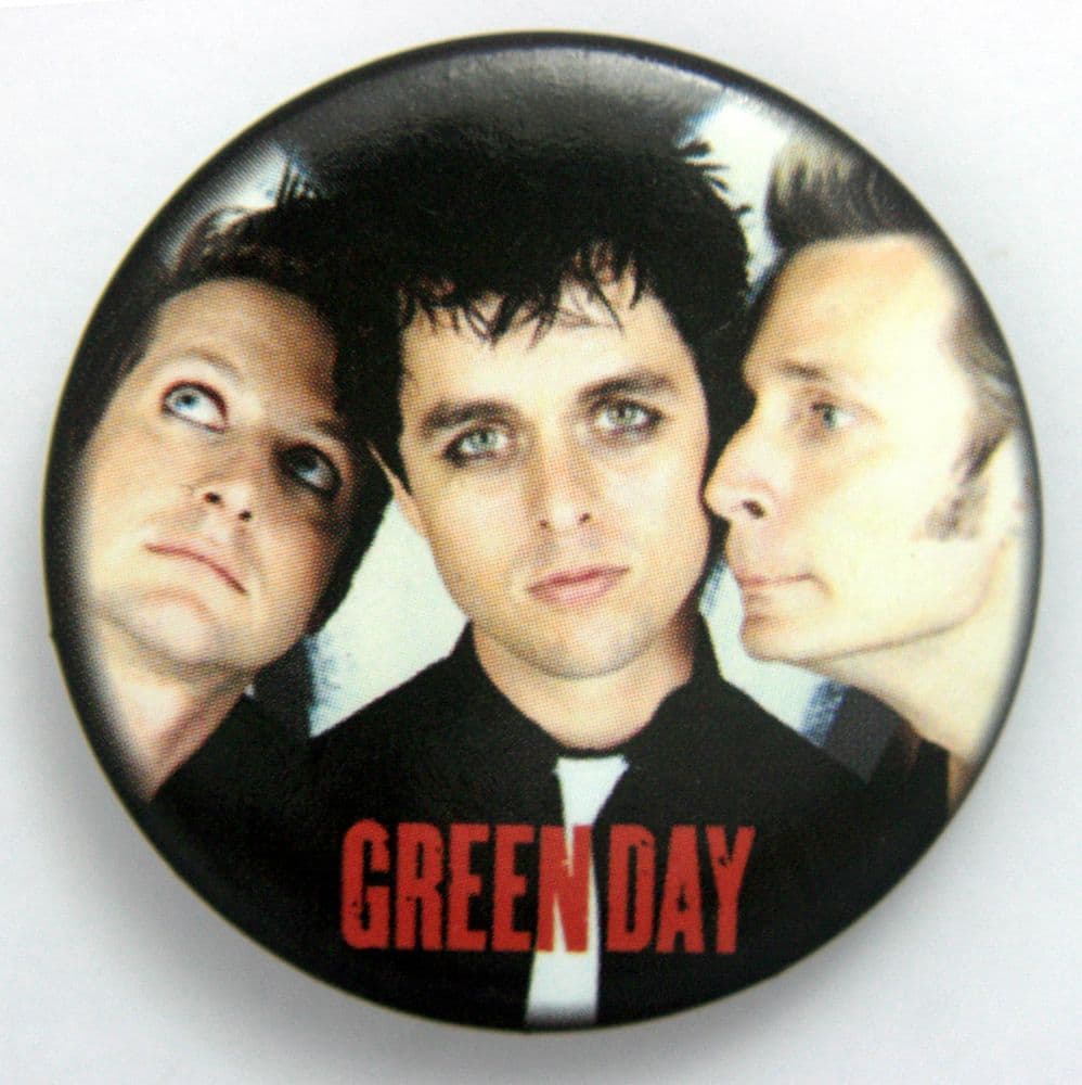 Green Day - Group Large Button Badge