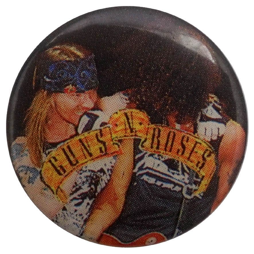 Guns N Roses - Axl & Slash Button Badge