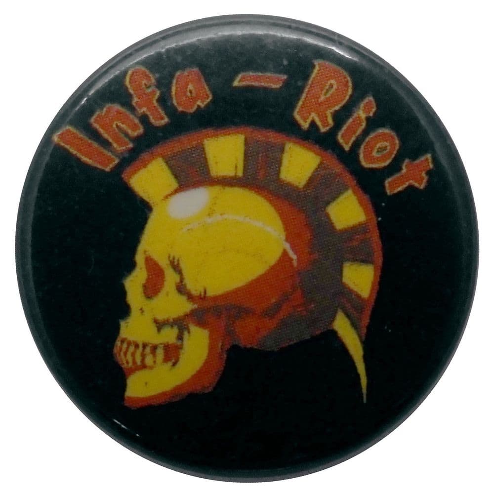 Infa Riot - Logo Button Badge